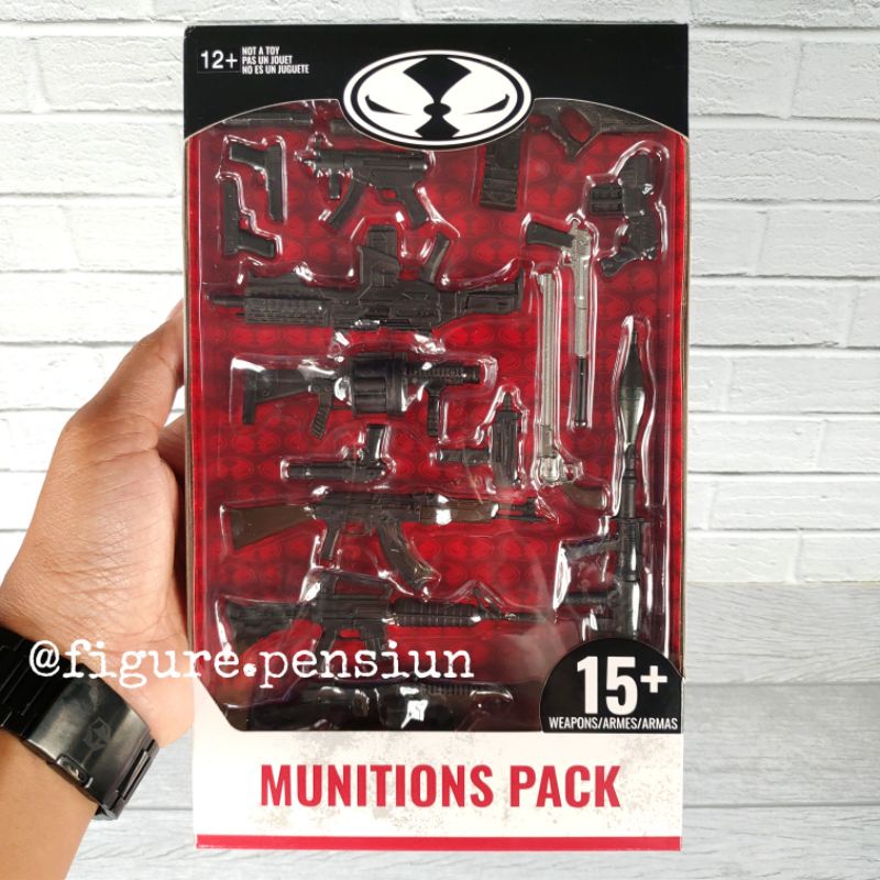 Jual MCFARLANE MUNITIONS PACK WEAPON SPAWN DC MULTIVERSE MARVEL LEGENDS ...