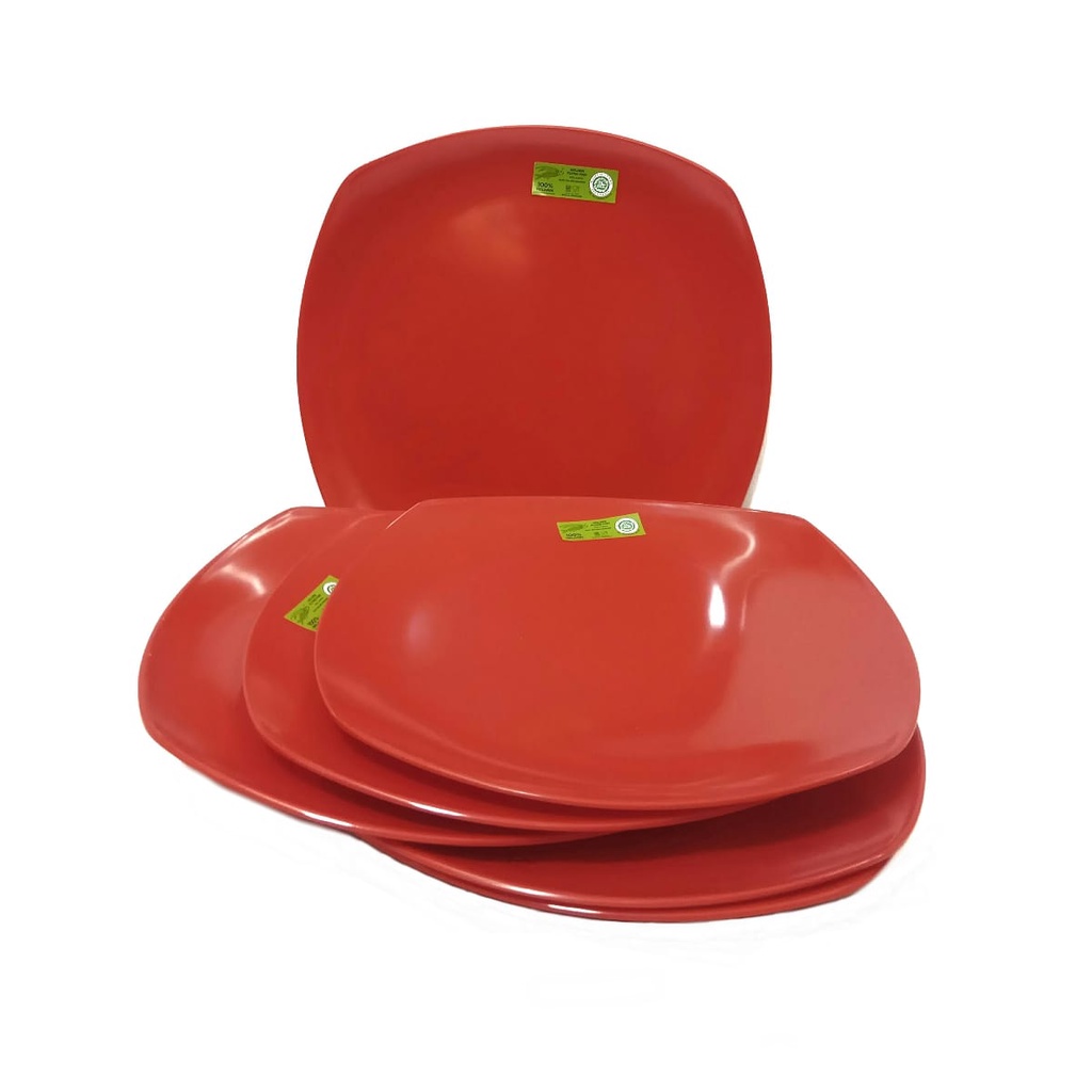 Jual Piring Plastik Piring Saji Piring Lucu Bulat Piring Makan | Shopee ...