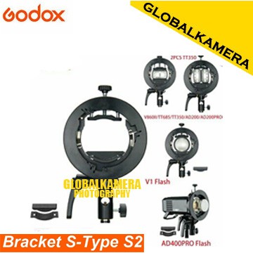 Jual Godox S2 Type Bracket Bowens Mount for Speedlite | Shopee Indonesia