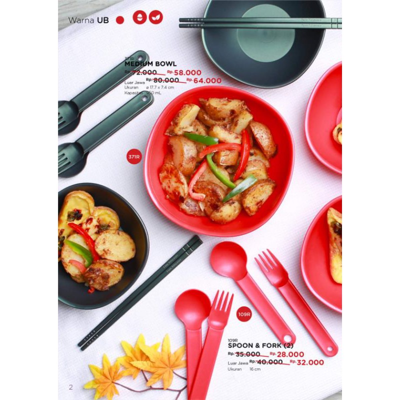 Jual twin tulipware red edition (bowl) | Shopee Indonesia