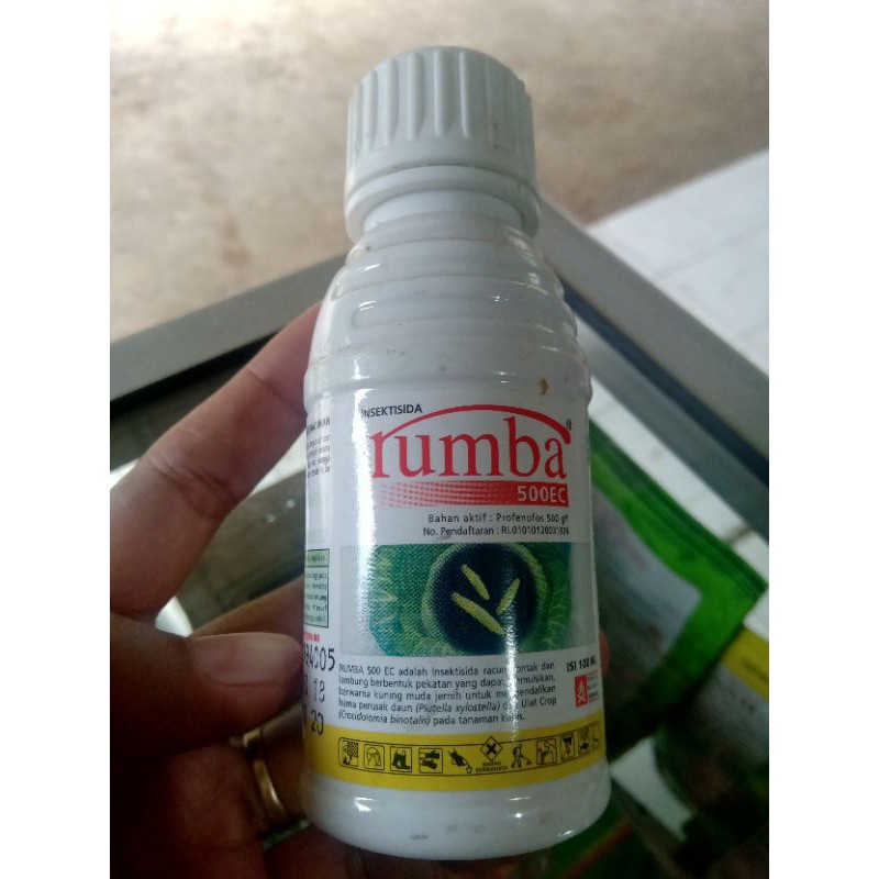 Jual Insektisida Racun Hama Tanaman RUMBA 500 EC 100 ml | Shopee Indonesia
