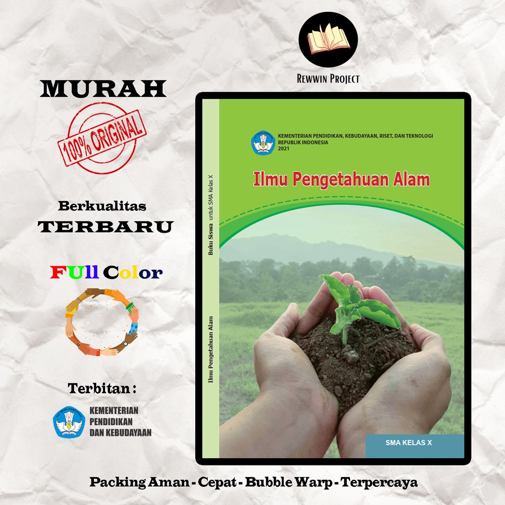 Jual Buku Original - IPA Ilmu Pengetahuan Alam Kelas 10 SMA/SMK/MA ...