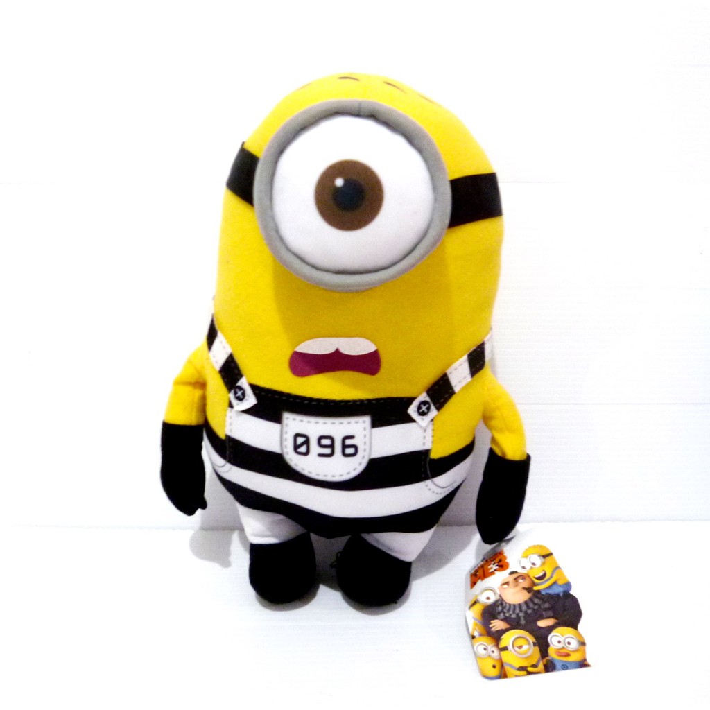 Jual Boneka Carl Minion Prison Original Despicable Me 3 Minions New Tag ...