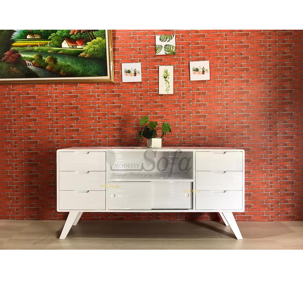 Jual Meja TV Modesty Full Duco | Shopee Indonesia