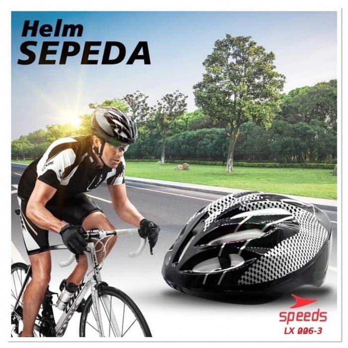 Jual Helm inline sepatu roda-helmet sepeda Gunung balap Unsex LX 026-3 ...