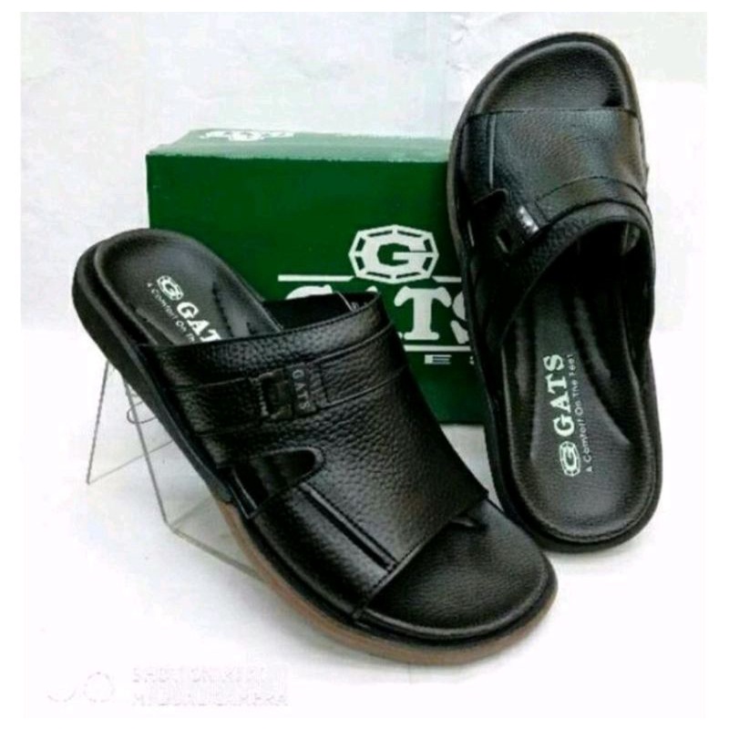 Jual Sandal Pria Gats RC 007 Leather Original | Shopee Indonesia