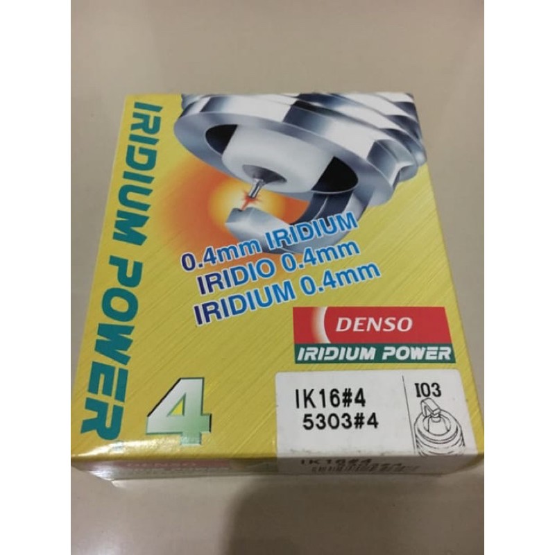 Jual Busi Iridium Denso IK16 Genuine made in Japan 100% | Shopee Indonesia