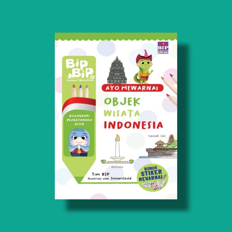 Jual Buku Ayo, Mewarnai Objek Wisata Indonesia | Shopee Indonesia