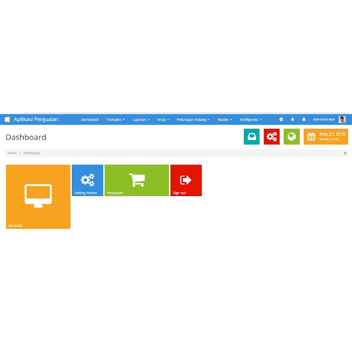 Jual Aplikasi Kasir / POS / Source Code Aplikasi Penjualan Stok Barang ...