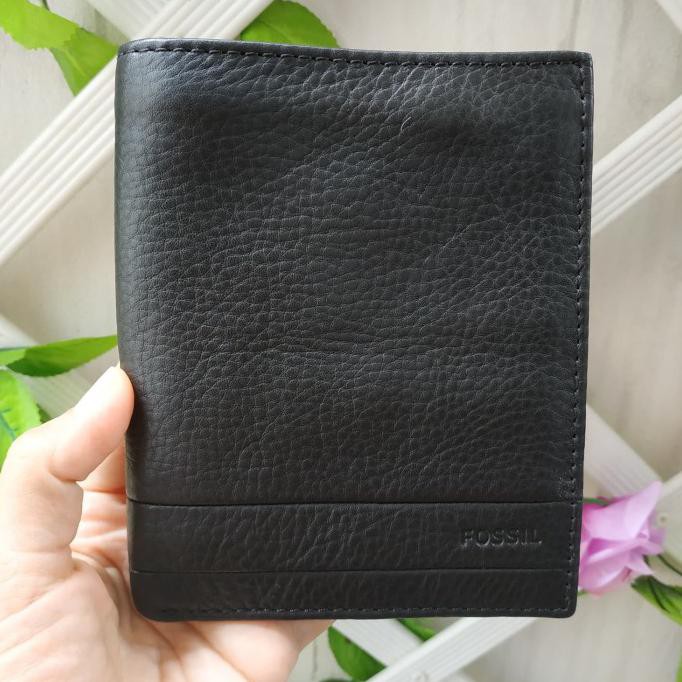 Jual DOMPET PASPOR FOSSIL ORIGINAL LUFSKIN PASPOR BLACK | Shopee Indonesia