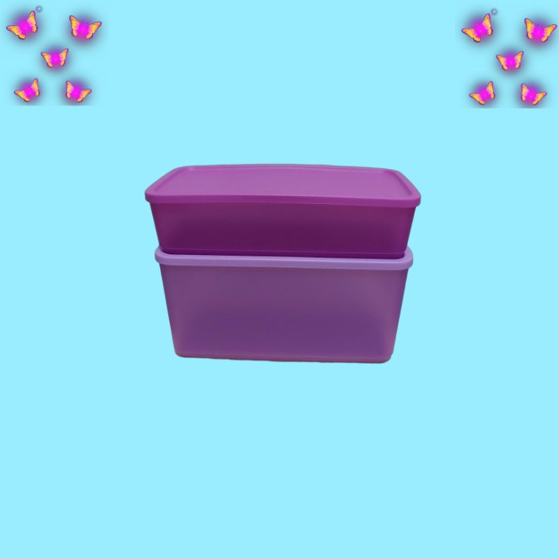 Jual Tupperware Box Square (Original Tupperware), Gratis bubble wrap ...