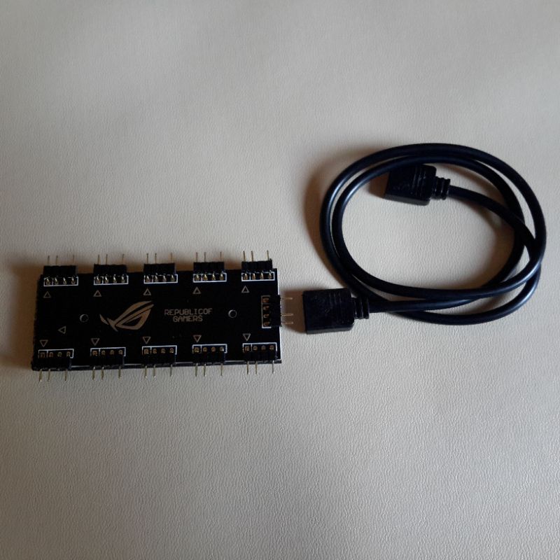 Jual ARGB A-RGB DRGB Addressable Digital RGB HUB Splitter 4P-1 3 Pin 5V ...