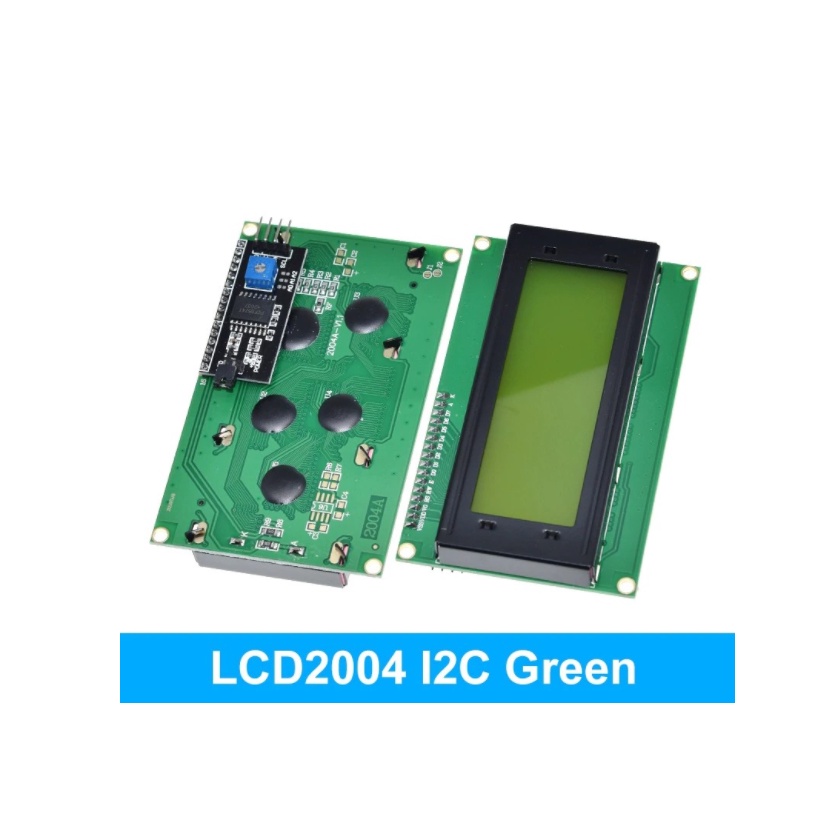 Jual LCD 2004 I2C IIC 20X4 LCD2004 Green Hijau Kuning Yellow Backlight ...