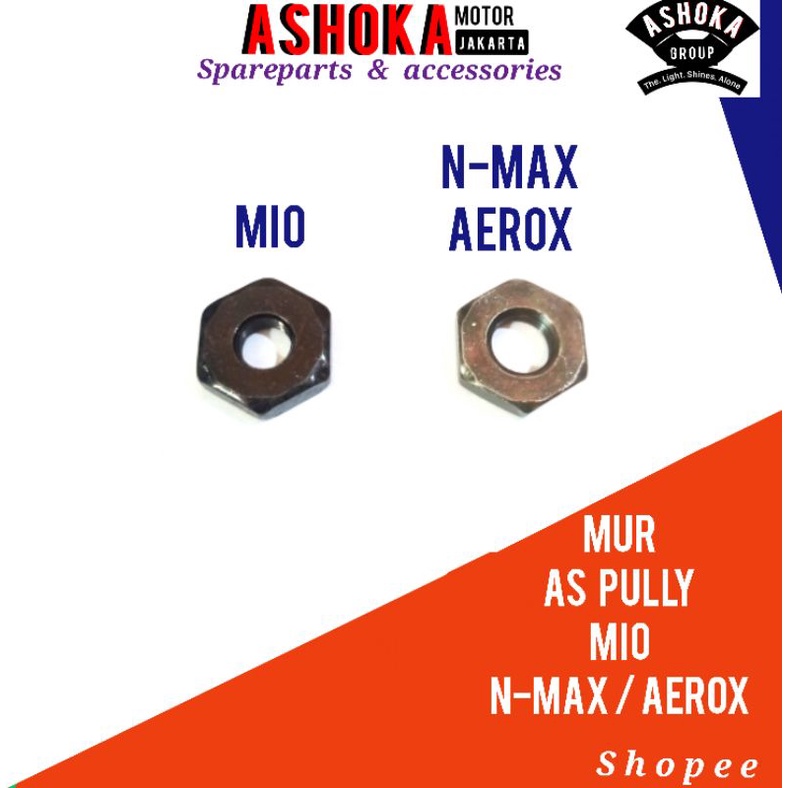 Jual 078// Mur as puly puli cvt mangkok ganda mio nmax aerox | Shopee ...