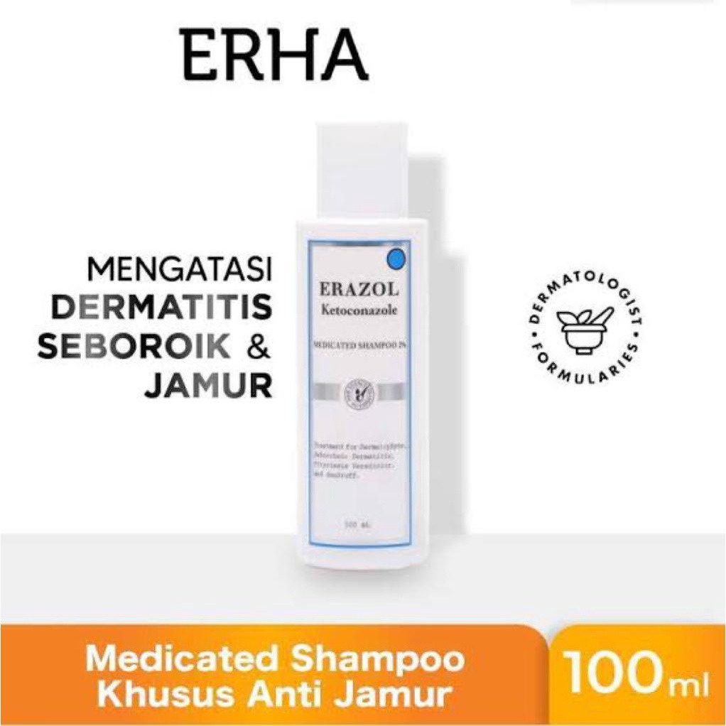 Jual ERHA Shampoo Series (Hairgrow/ Dandruff/ Restore/ Erazol/ Dry ...
