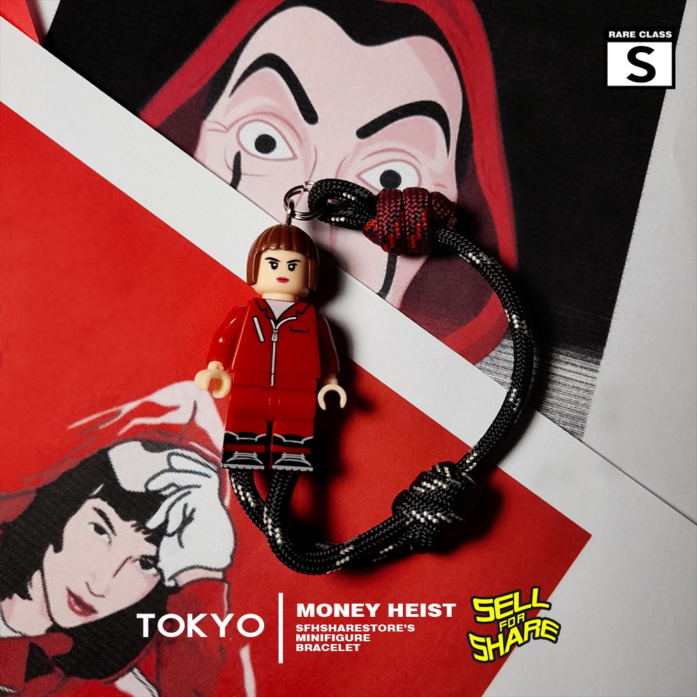 Jual GELANG MINIFIGURE LEGO MONEY HEIST / TOKYO MONEY HEIST / GELANG LA ...