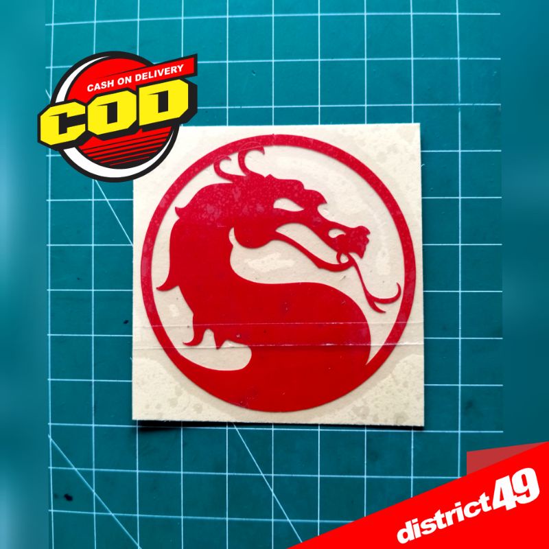 Jual Cutting sticker - Stiker cutting Mortal Kombat - Stiker Mortal ...