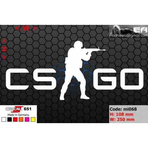 Jual ea cutting sticker / decal Code: mi068 ( cs go ) | Shopee Indonesia