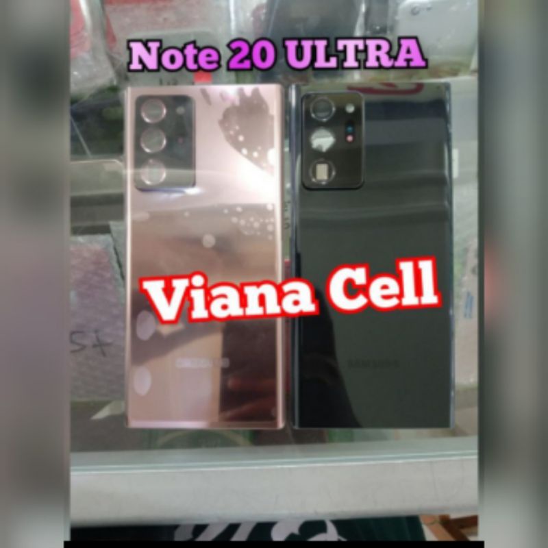 Jual BACKDOOR + RING KACA KAMERA + LEM ADHESIVE SAMSUNG NOTE 20 ULTRA ...