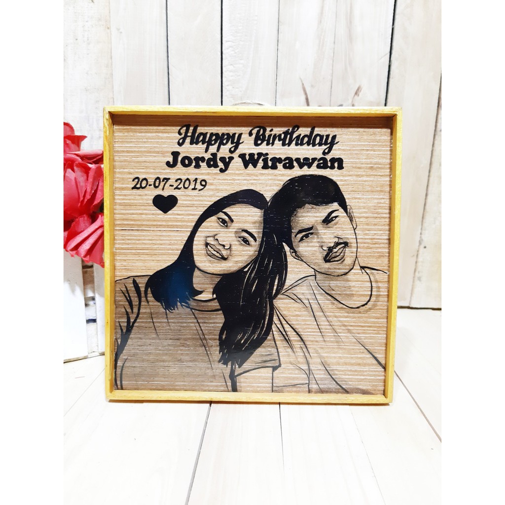 Jual Desain Sendiri Foto Kado Hadiah Wisuda, Ulang Tahun, Pernikahan ...