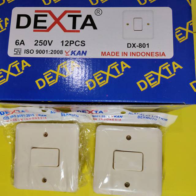 Jual IB Saklar Engkel Inbow Dexta / Saklar Engkel Tanam Dexta | Shopee ...