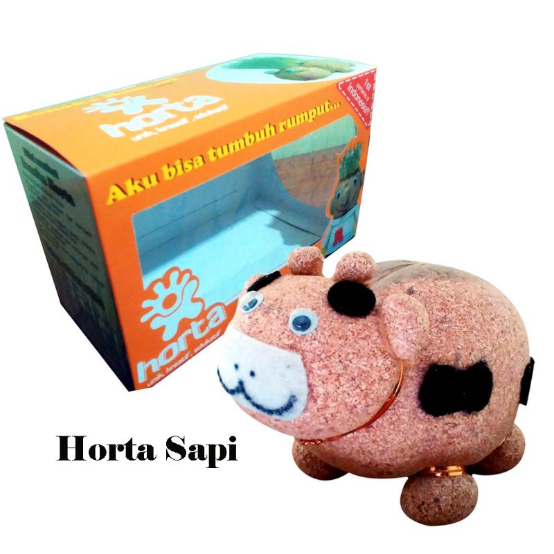 Jual Mainan Edukasi Boneka Rumput Horta Bentuk Hewan Besar | Souvenir ...