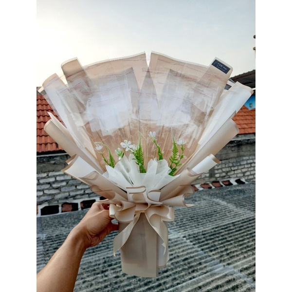 Jual BOUQUET MONEY 10 - 15 LEMBAR RANGKA HAND BUKET LIMA RIBUAN 5000 ...