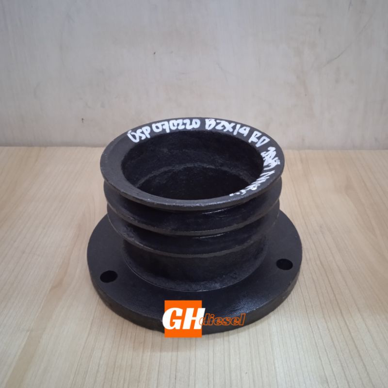 Jual pulley pully puli mesin cor kubota RD 85 ( B2 x 14 cm ) | Shopee ...