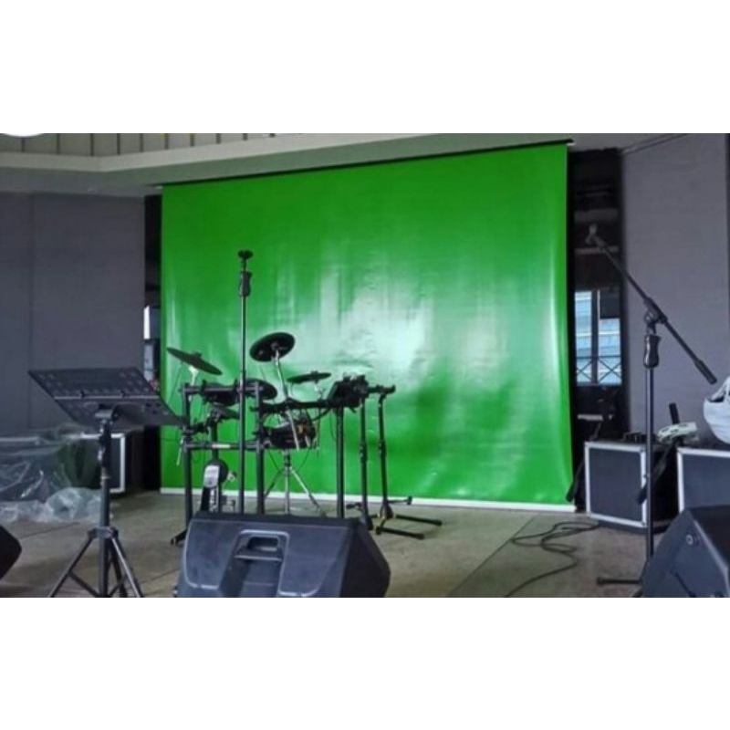 Jual Roller Green Screen Gulung Backdrop Ukuran Custom | Shopee Indonesia