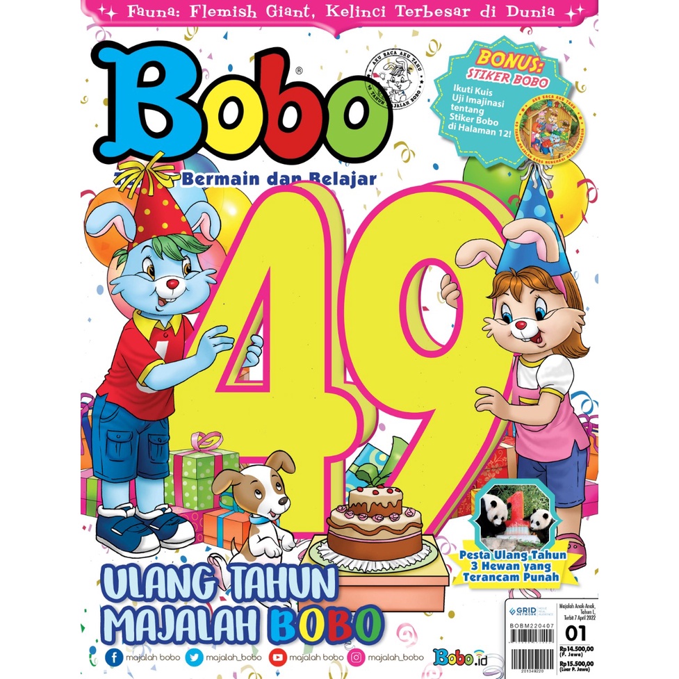 Jual Majalah Anak BOBO Terbaru APRIL 2022 | Shopee Indonesia