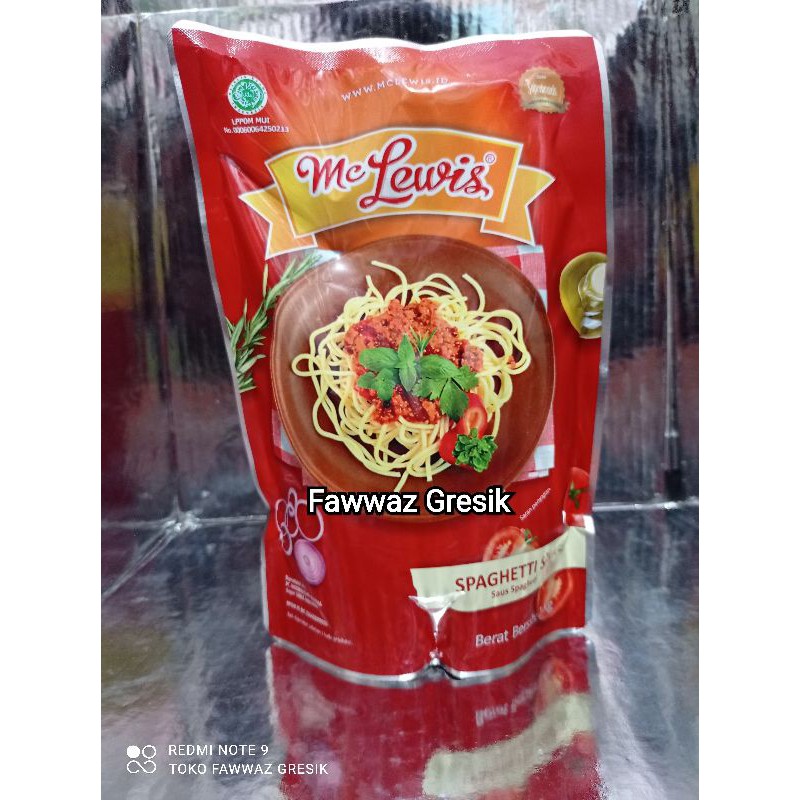 Jual Mc Lewis Spaghetti Bolognese Saus saos sauce 1kg - Saus Spagheti 1 ...