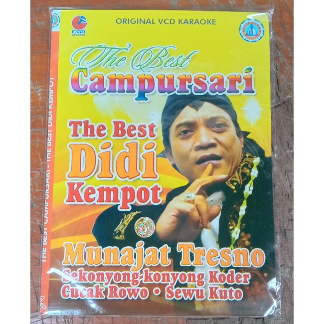 Jual Kaset Original Vcd karaoke The best Campursari Didi kempot | Shopee Indonesia