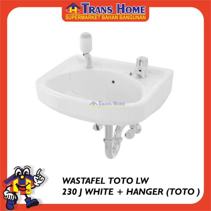 Jual Washtafel Wastafel TOTO LW 230 J White (TOTO) | Shopee Indonesia
