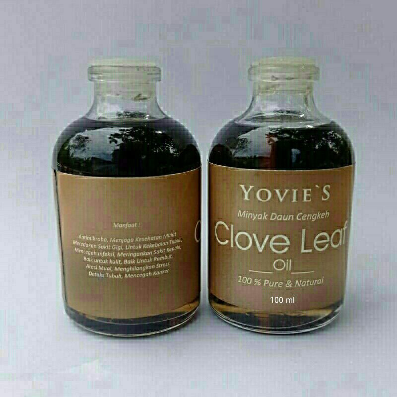 Jual Minyak Daun Cengkeh Murni 100ml - Clove Leaf Oil 100% Pure & Nature - Essential Oil ...