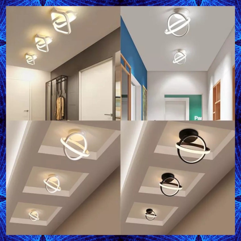 Jual Lampu LED Plafon LED Modern Ceiling Light LED 3 Warna Dimming LED ...