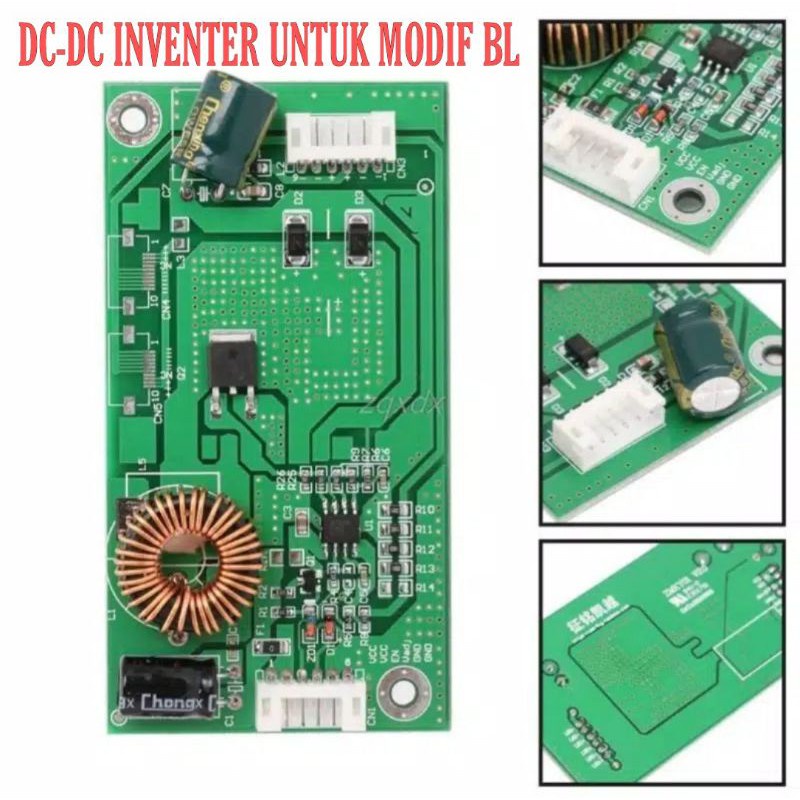 Jual INVERTER BL UNIVERSAL DC DC step up 10-42 inch LED LCD TV ...