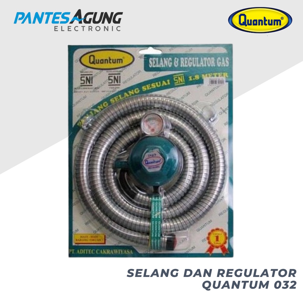 Jual SELANG DAN REGULATOR QUANTUM 032 / QUANTUM QRL 232 | Shopee Indonesia