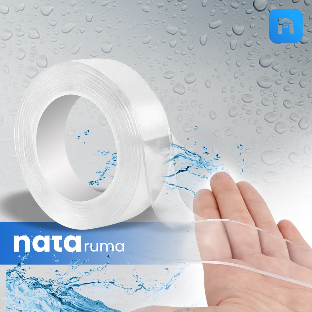 Jual Double Tap Bening Perekat Transparan Nano Magic | Shopee Indonesia