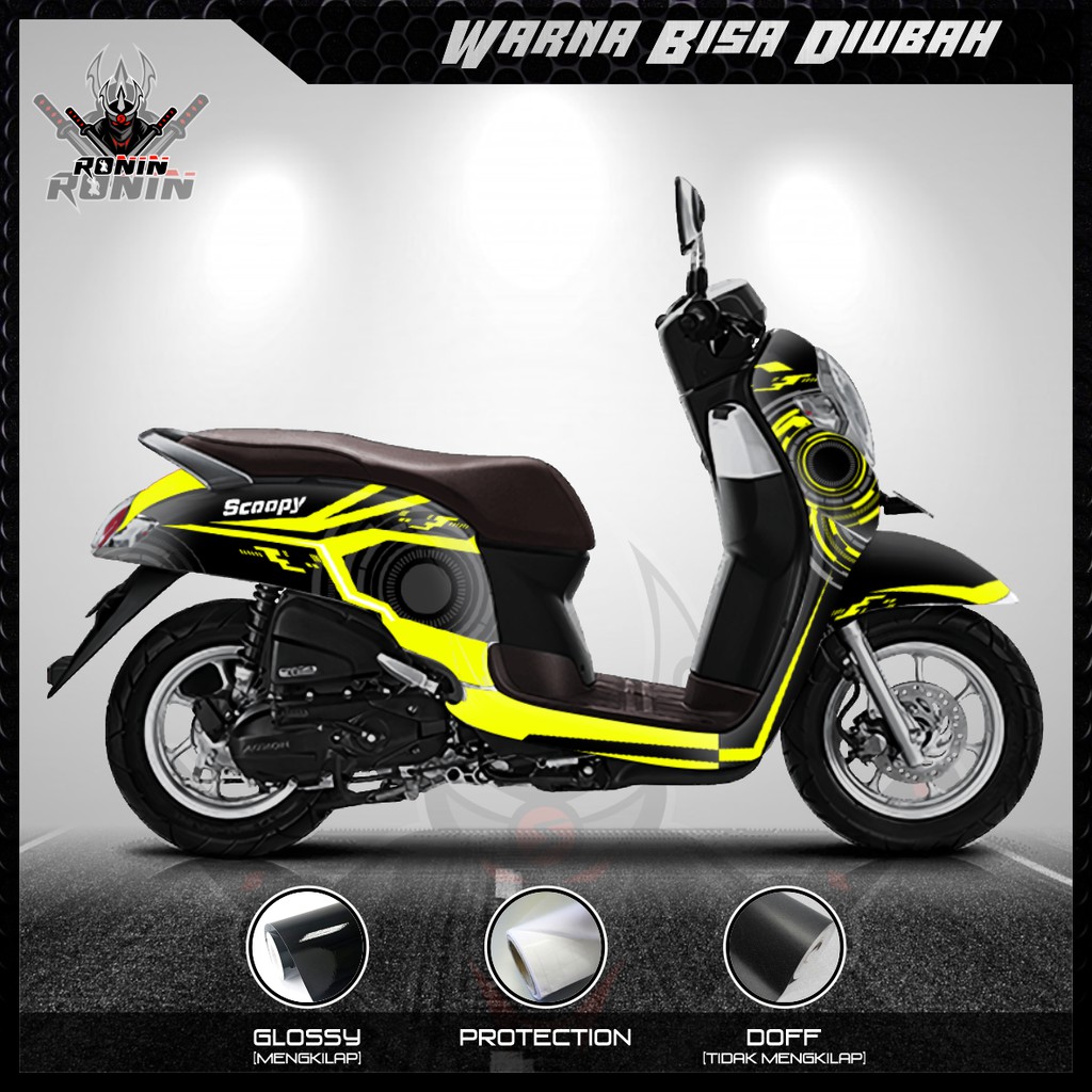 Jual Sticker Decal Full Body Scoopy FI, New Scoopy FI, Scoopy V.3 ...
