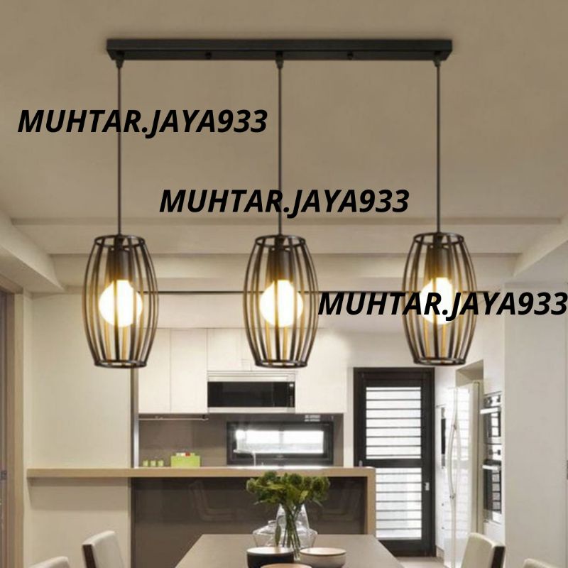 Jual Lampu hias gantung minimalis ruang tamu plafon cafe ruang makan type 05 | Shopee Indonesia