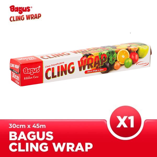 Jual Bagus Cling Wrap Box 30 CM X 45 M Polyethylene Non-PVC W-21403 ...