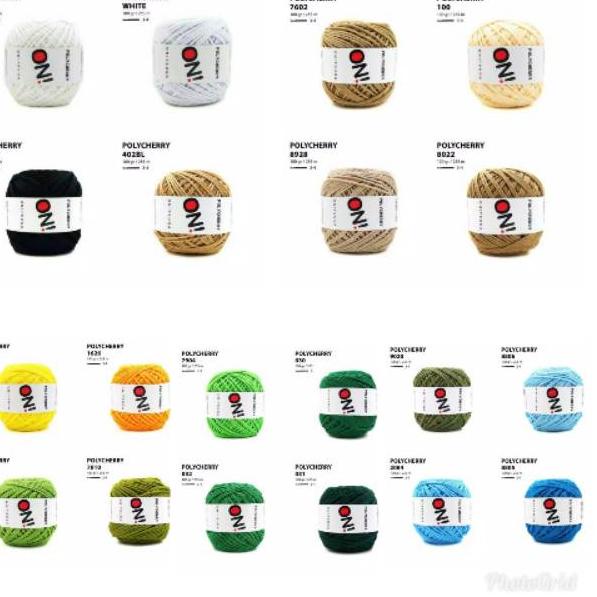 Jual Produk andalan Polycherry katalog kode warna pertama (20 warna ...