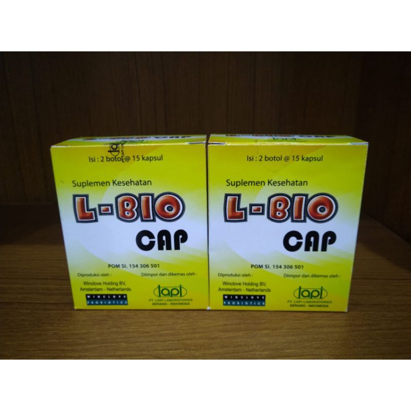 Jual L - BIO Kapsul/ Box/ 30 Kapsul/ Suplemen/ Prebiotik | Shopee Indonesia