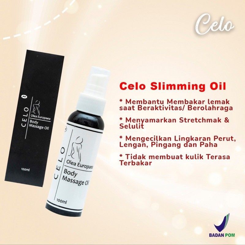 Jual CELO SLIMMING OIL DOUBLE STRONG (NEW PACKAGING) | Shopee Indonesia