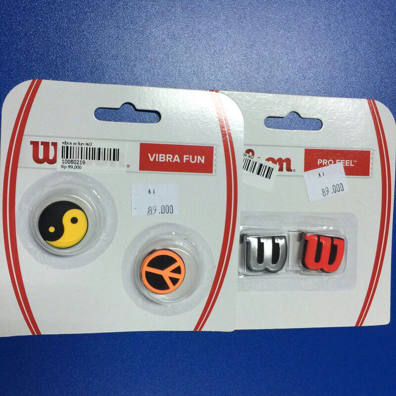Jual VIBRA LOGO SENAR RAKET TENIS WILSON ISI 2 ORIGINAL | Shopee Indonesia