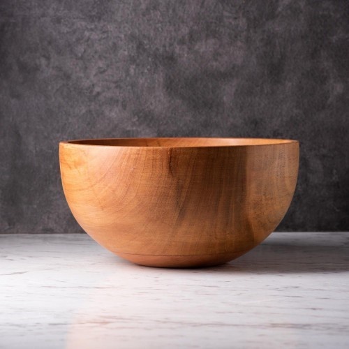 Jual Brewsuniq - Mahogany Wooden Salad Bowl 23cm / Mangkuk Makan Kayu ...