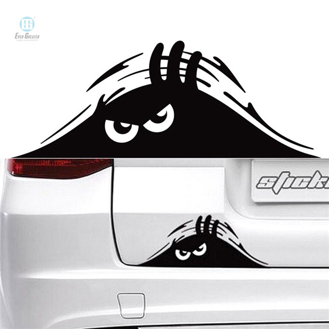 Jual CUTTING STICKER MOBIL STICKER LUCU MATA SEDANG MARAH | Shopee ...