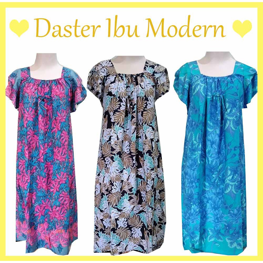 Jual DASTER IBU MODERN Daster Murah Aneka Motif | Shopee Indonesia