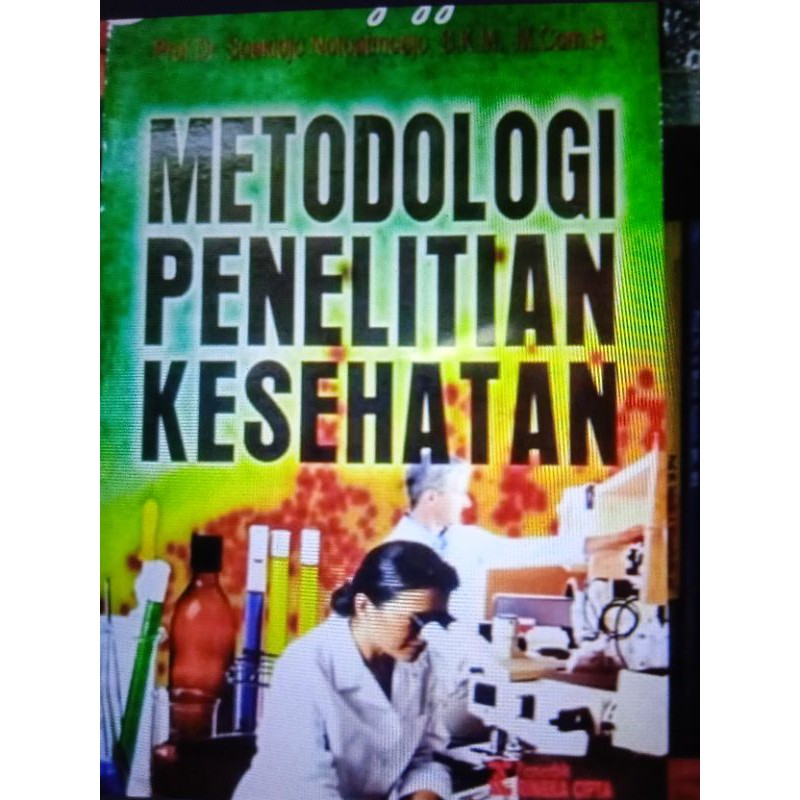 Jual Buku Metodologi Penelitian Kesehatan by Soekidjo Notoatmodjo edisi Revisi | Shopee Indonesia