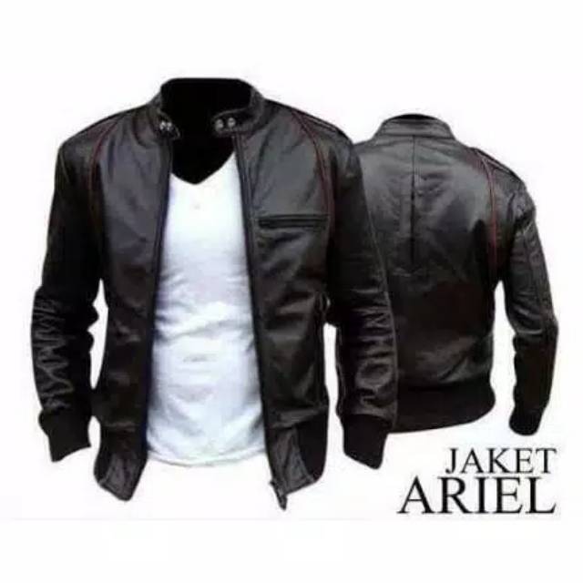 Jual JAKET ARIL||JAKET SEMI KULIT FENELOVE||JAKET MOTOR||JAKET TOURING ...
